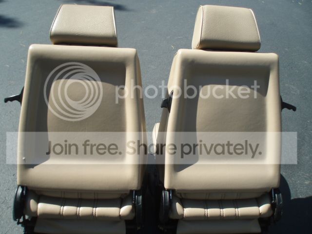 E30 BMW E30 Tan Sport Seats