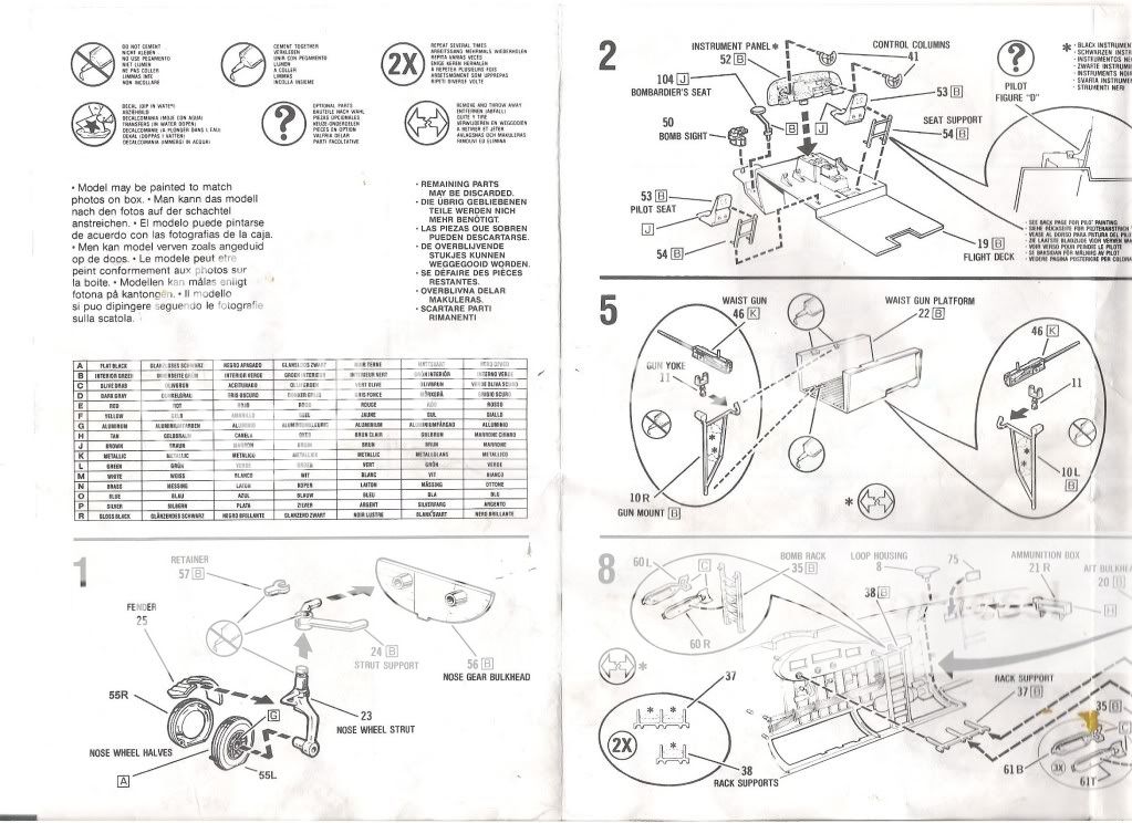 Model building instructions - Aircraft - Finescale Modeler Forum